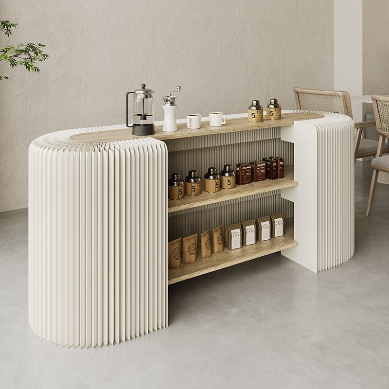 New Folding Paper Cashier Bar Table Master Design Multi-layer Cabinet ...