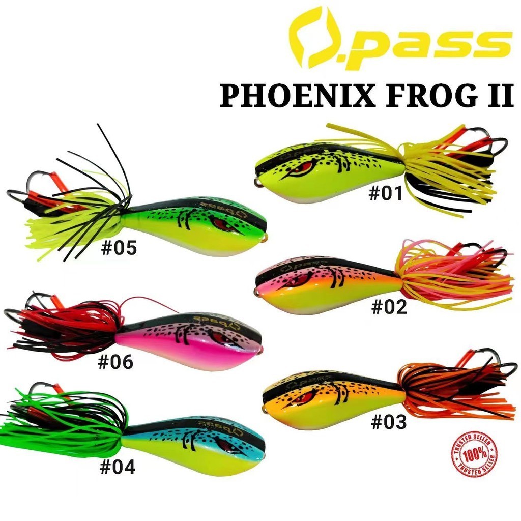 OPASS PHOENIX FROG II FISHING LURE | Shopee Malaysia