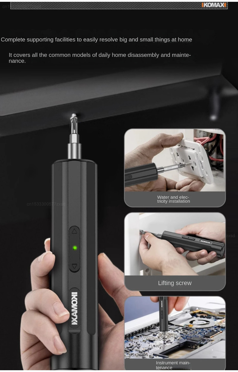 Xiaomi KOMAX Electrical Screwdriver Set Smart Cordless Electric ...