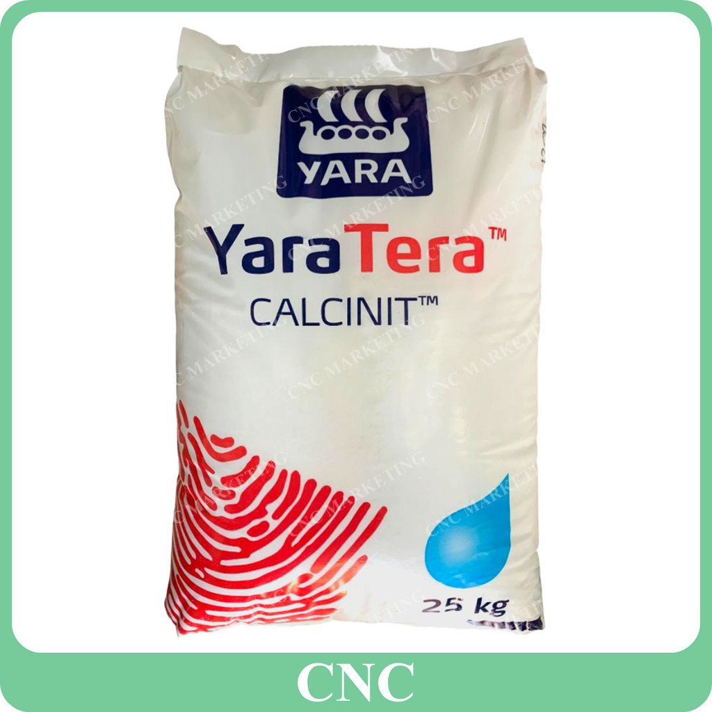 25KG YaraTera CALCINIT Calcium Nitrate Baja Fertilizer Fertiliser ...