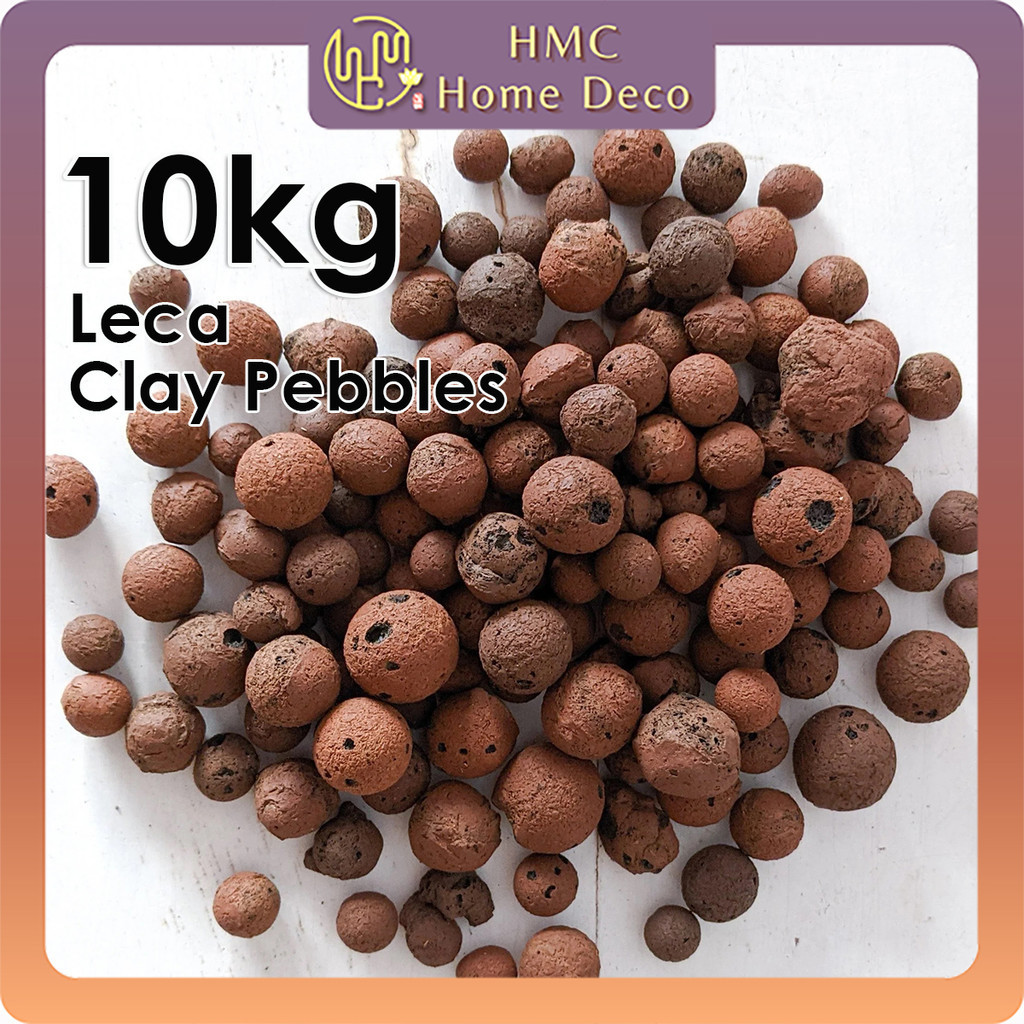 10kg Leca Clay Pebbles Natural Leca Balls Expanded Clay Pebble ...