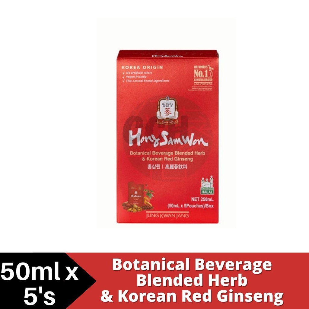 Jung Kwan Jang Botanical Beverage Blended Herb & Korean Red Ginseng ...
