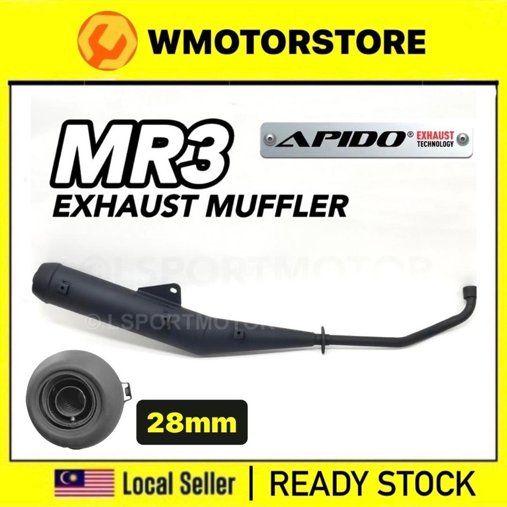 KRISS MR3 KRISS110 Racing Ekzos Std Exhaust Pipe Modenas muffler pipe ...