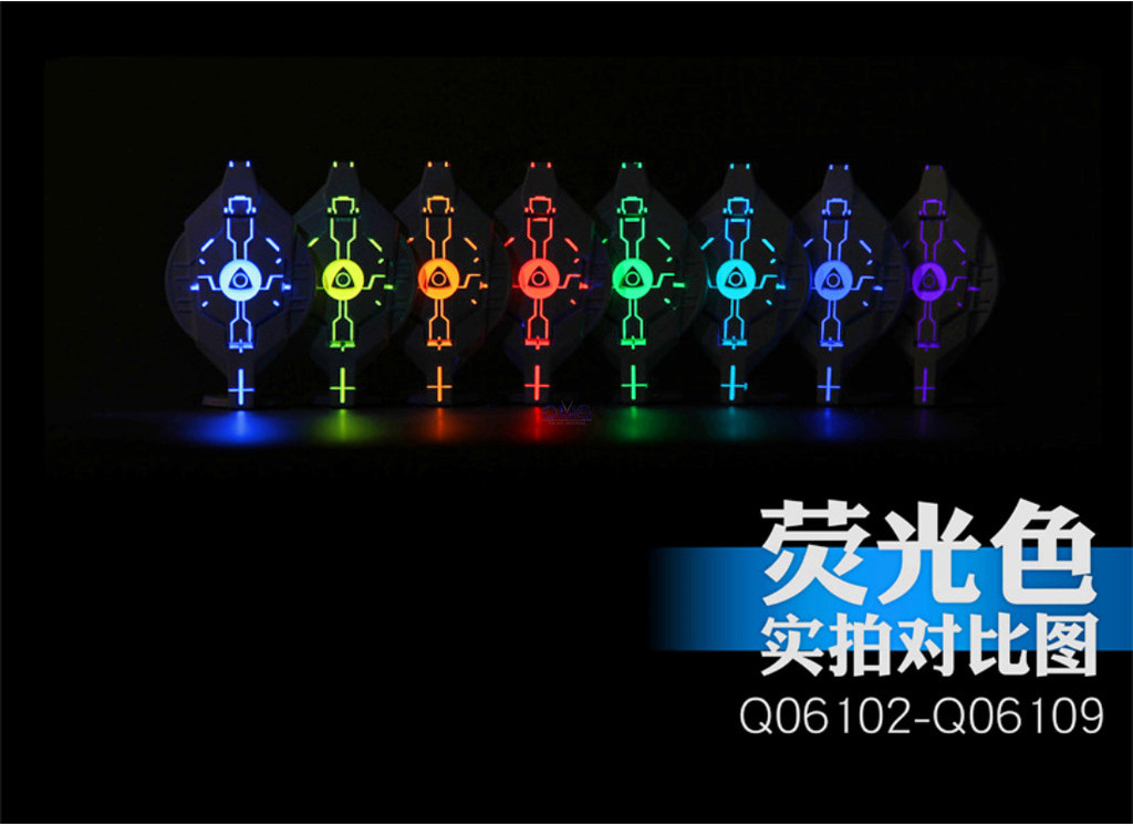 QW Water-Based Panel Line Fluorescent Color Series Q06102- Q06113 Water ...
