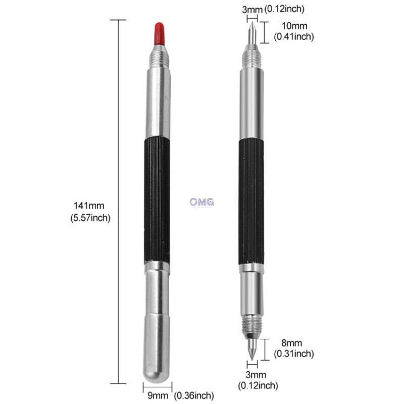 Tool Dual Head Scriber Needle Double Head Scriber Scribing Pen Chisel ...