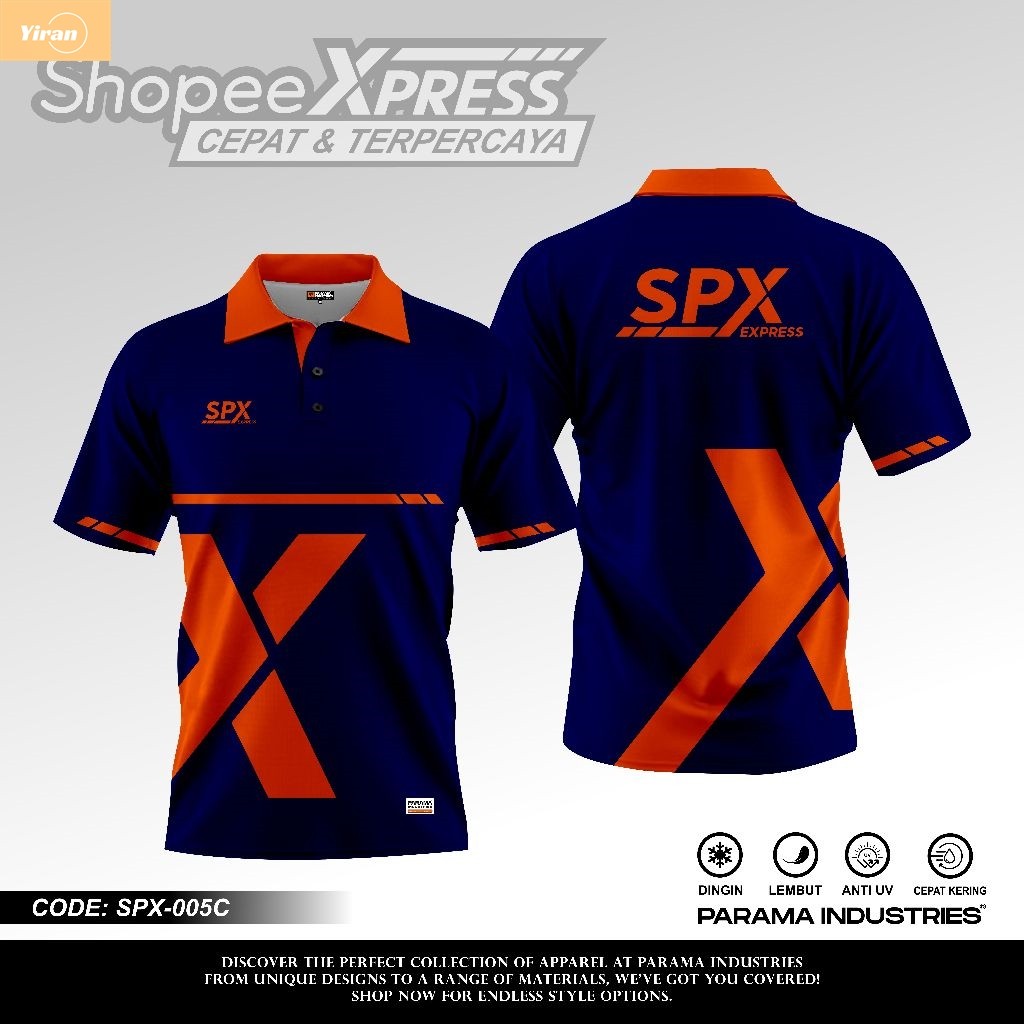 PARAMA INDUSTRIES || JERSEY PREMIUM SPX EXPRESS || FULL PRINTING BAJU ...