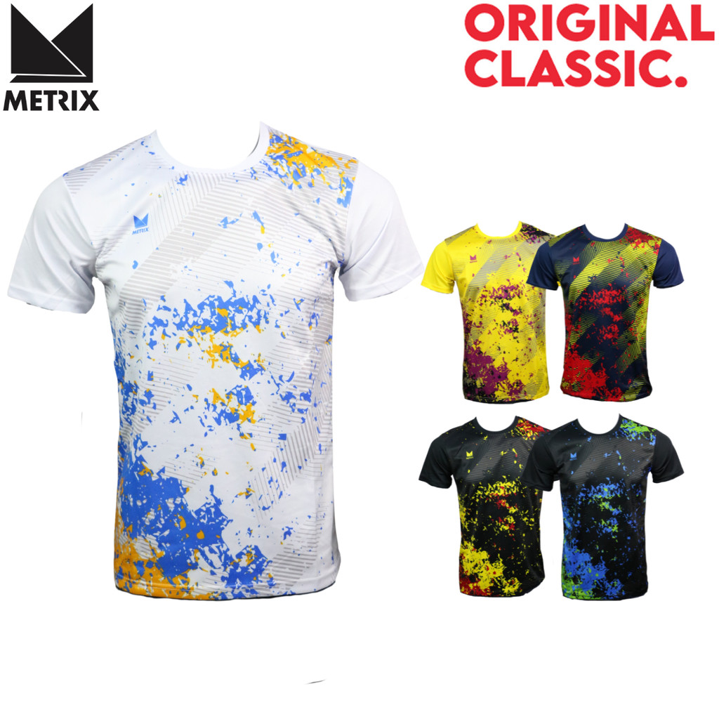 Original Classic l Metrix 02 Badminton Jersey Sportswear Unisex Jersi ...
