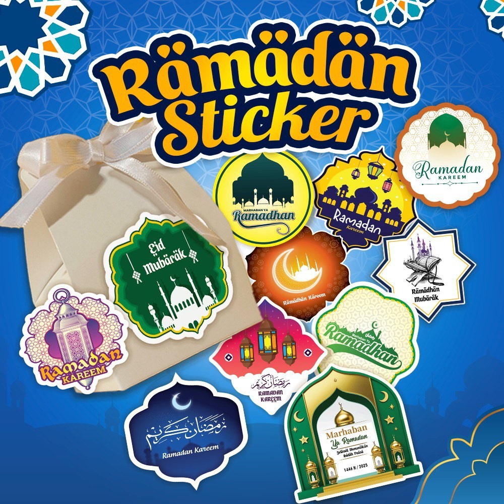 Sticker Label Ramadan Premium - Hiasan Istimewa untuk Buah Kurma & Door ...