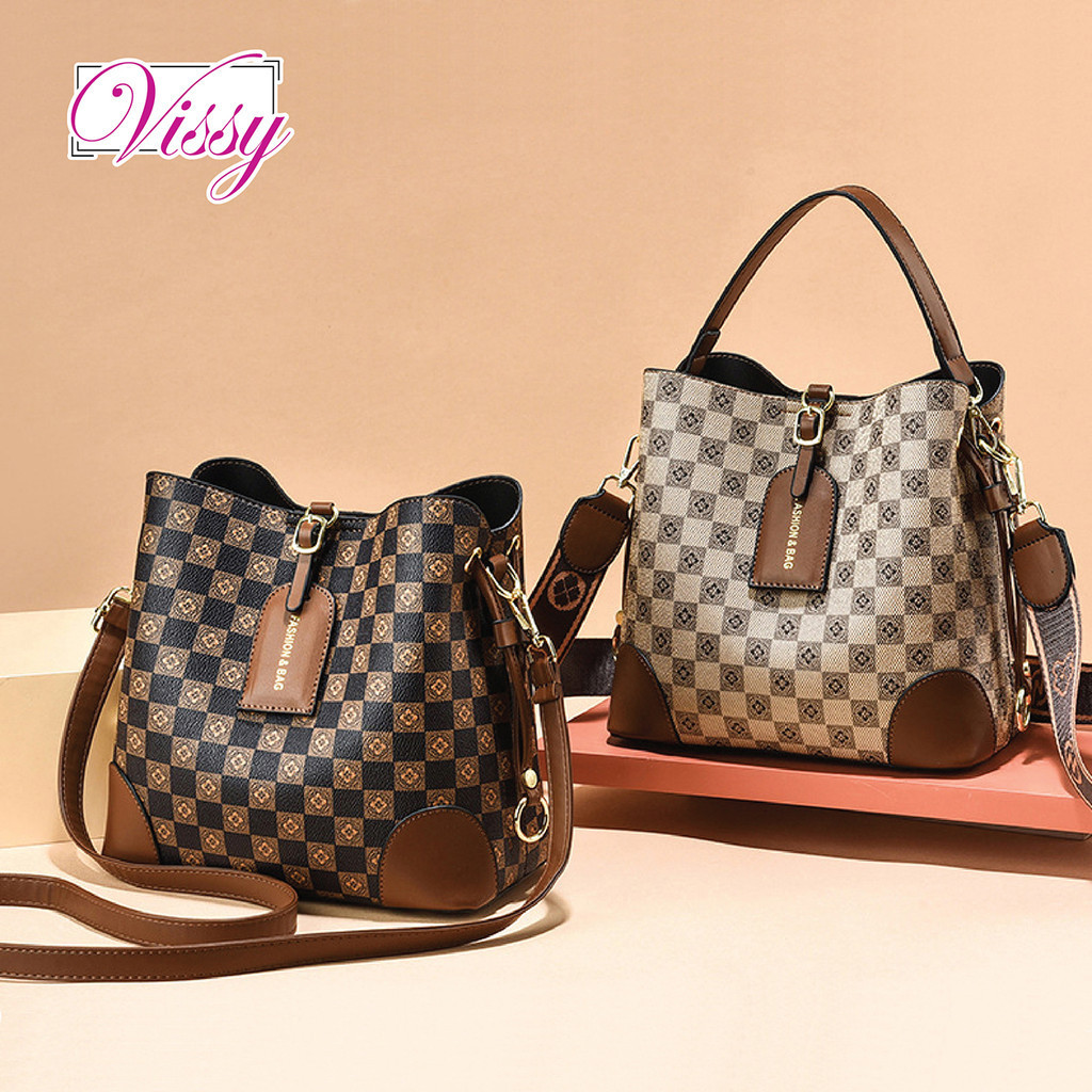 Vissy Elegant & Romance Handbag 0698# - 2 Colors | Shopee Malaysia