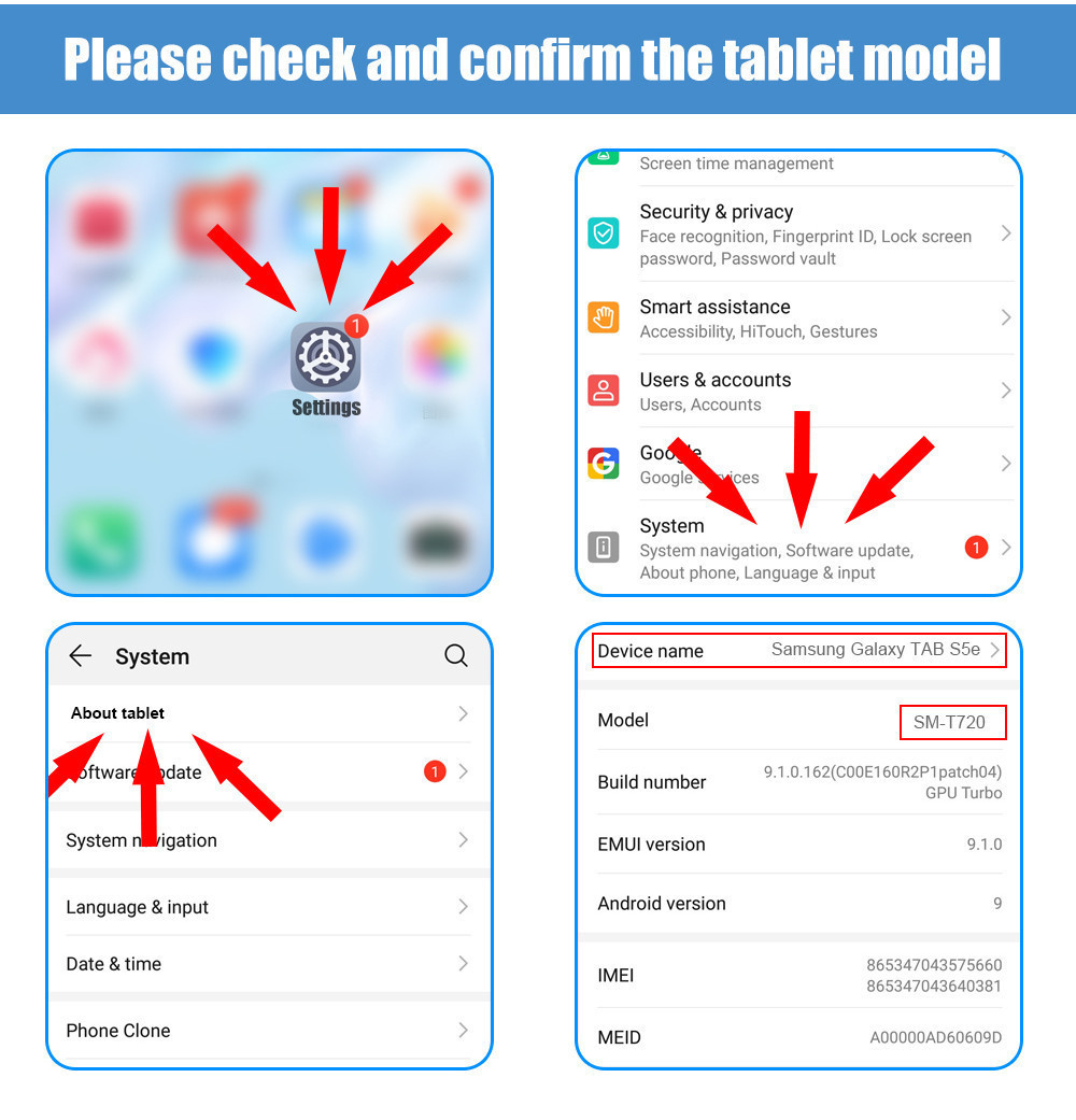 For Realme Pad Mini 4G LTE 8.7"(2022) RMP2105 High End Transparent ...
