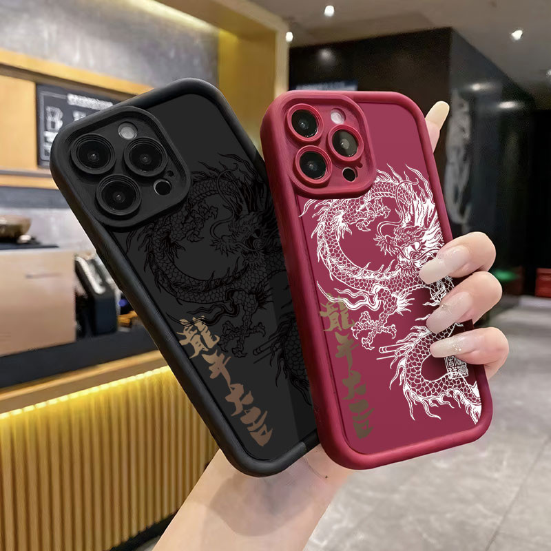 Case For Tecno Spark GO 1 1S / Spark Go 2025 Case Fashion Dragon Matte ...