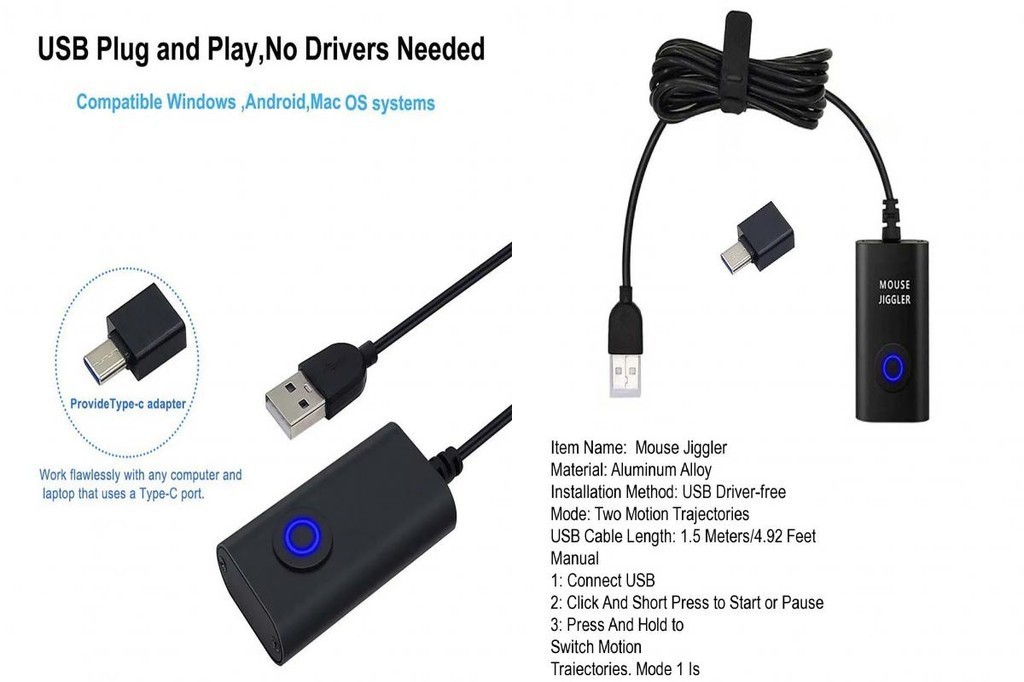 [Ready Stock] Session Activity Keeper Automatic Computer Mouse Mover ...