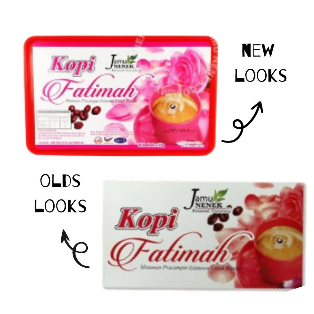 JAMU NENEK Kopi Fatimah 15s | Original HQ Coffee Kacip Fatimah Yusmira ...