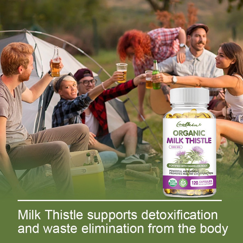 Coolkin Milk Thistle Seed, Dandelion Root Microcrystalline Cellulose ...