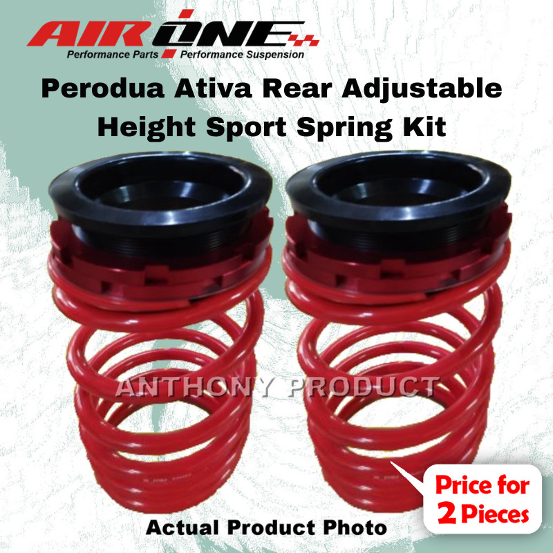 PERODUA Ativa Axia G2 DNGA Coil Spring Adjustable Kit Adjust Springs ...