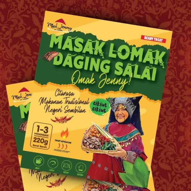 Masak Lomak Daging Salai Omak Jenny (READY TO EAT) | Shopee Malaysia
