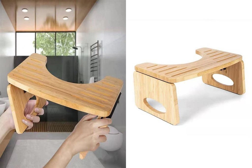 mooncute| Foldable Bathroom Potty Toilet Stool for Natural Posture ...