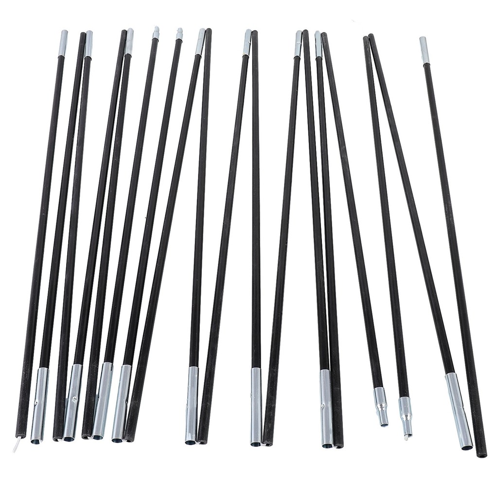 [LLMA] Fiberglass Camping Tent Pole Bars Outdoor Support Rods Awning ...