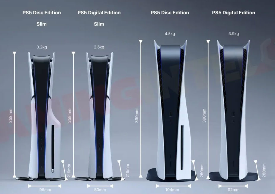 SONY PS5 / PS 5 PlayStation 5 | Slim / Standard | Disc / Digital | 825 ...