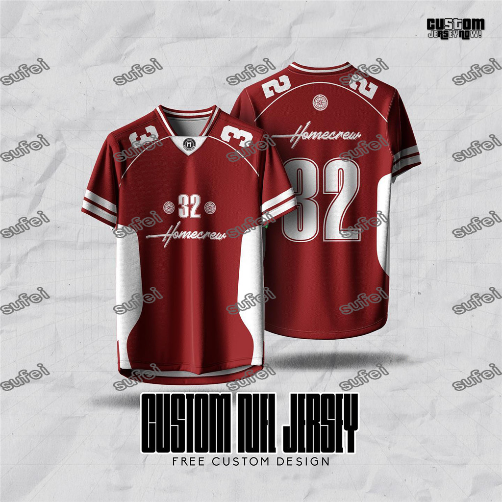 2024 Choii Baju Tshirt NFL JERSEY Custom Jersey Lelaki Thailand viral ...