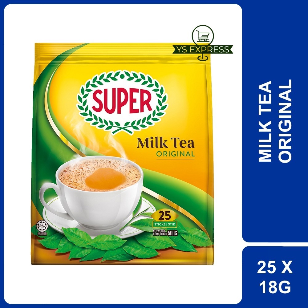 SUPER 3in1 Milk Tea Original 25X18G | Shopee Malaysia