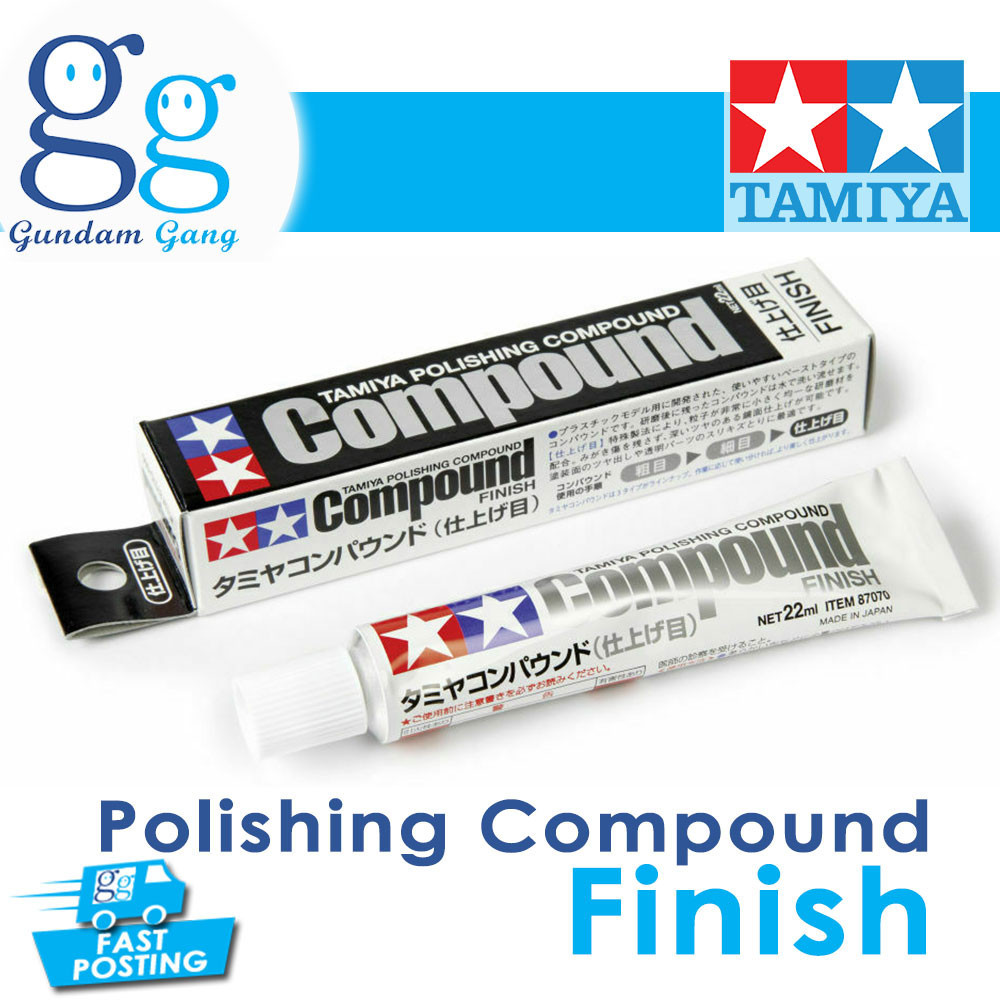 Tamiya Polishing Compound Coarse | Fine | Finish [Gundam Gang] | Shopee ...