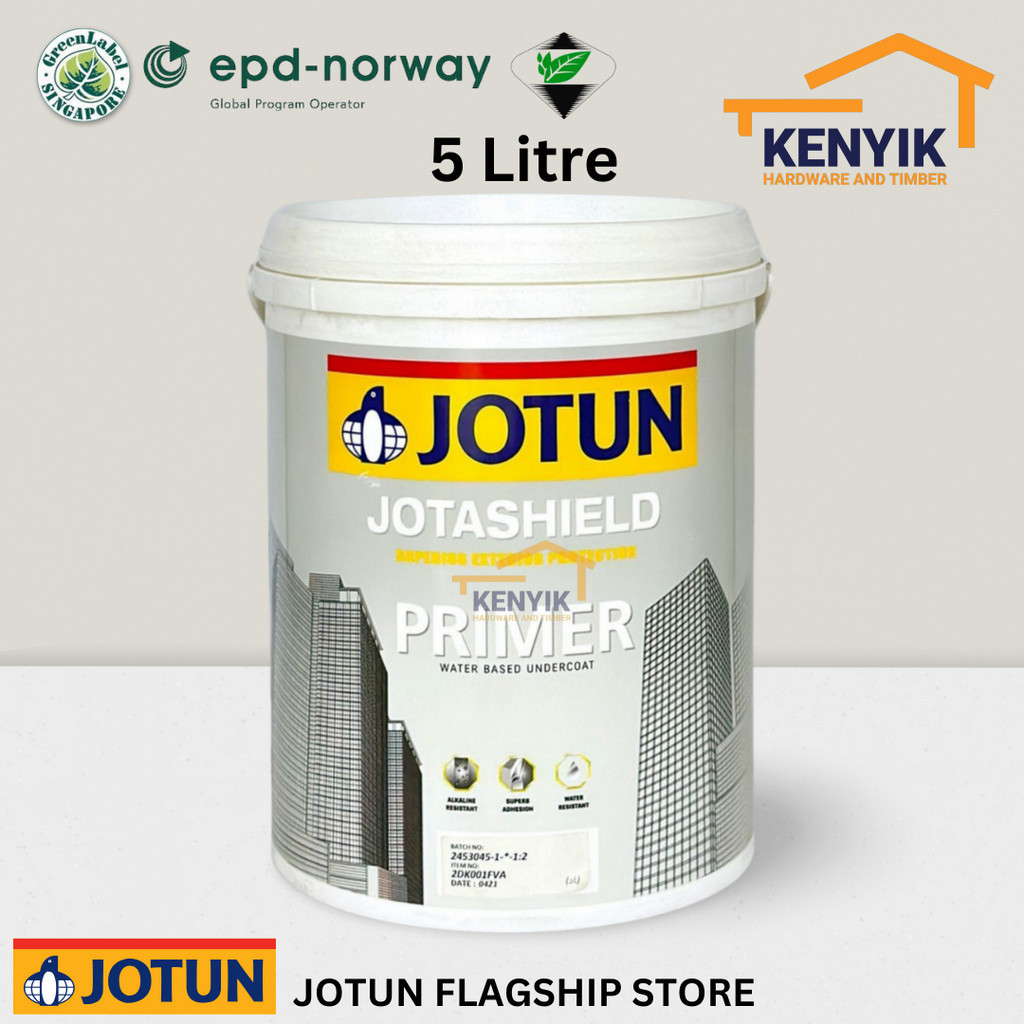 JOTUN 5L Jotashield Primer / Undercoat (Exterior) | Shopee Malaysia