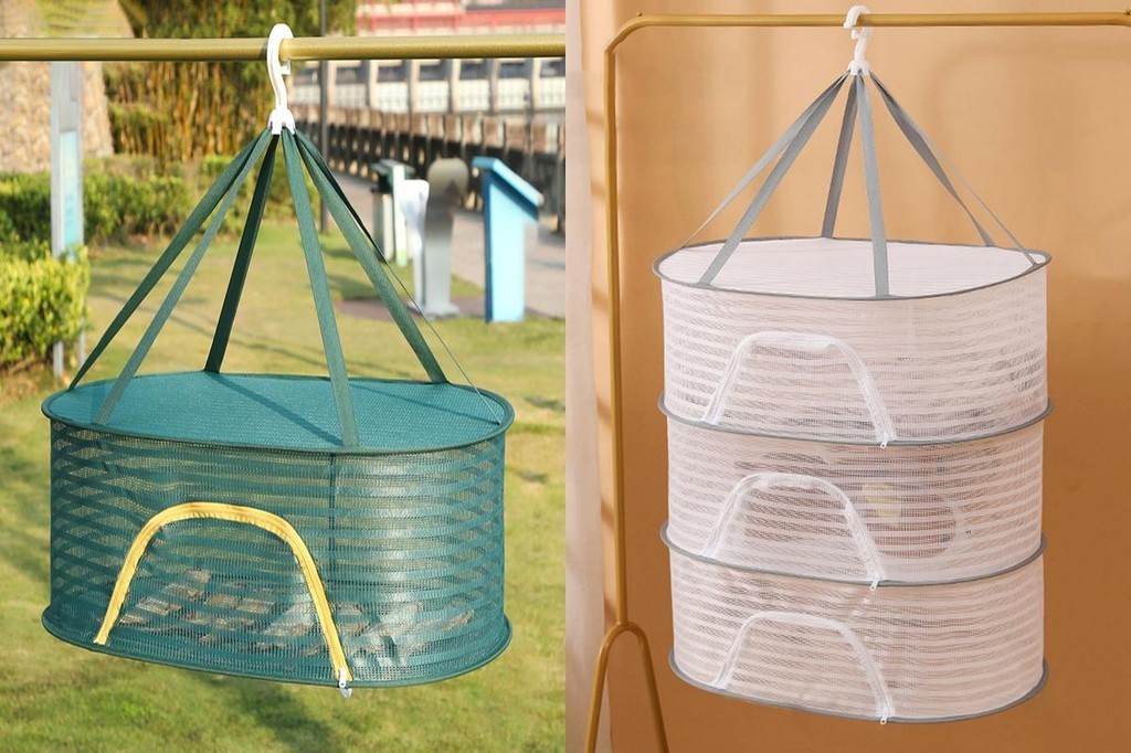 YX Efficient Air Circulation Drying Rack Foldable Hanging Mesh Dryer ...