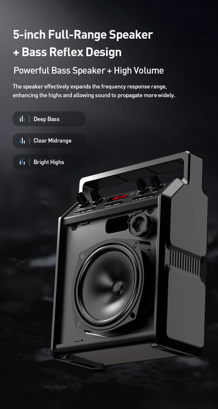 Philips Outdoor Bluetooth Speaker SD50X 9W Square Dance Audio Outdoor ...