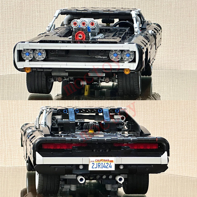 New Technical 42111 Dodge Charger Racing Car Building Blocks Model ...