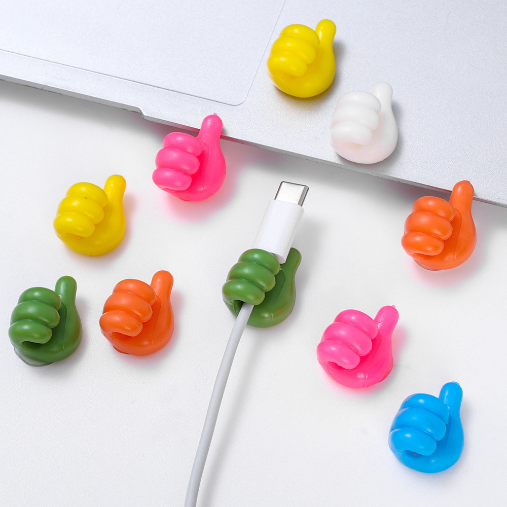 10Pcs Self-Adhesive Cable Clips - Car Tachograph Cable Organizer - USB ...
