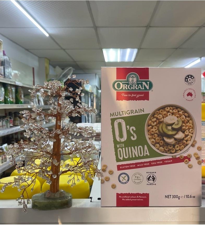 ORGRAN-MULTIGRAIN O'S WITH QUINOA (GLUTEN FREE) | Shopee Malaysia