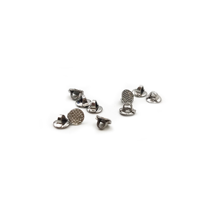 10pcs/pack Dental Orthodontic Mesh Lingual Buckle for Dentist Stainless ...