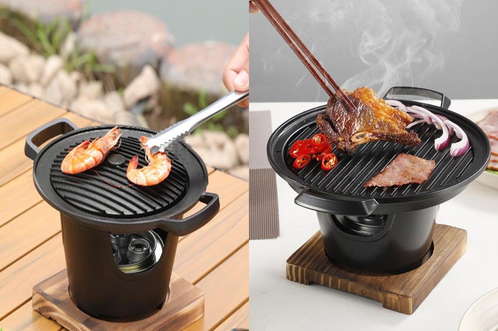 Mini Bbq Alcohol Stove Grill Portable Single Oven Grill Portable Mini ...