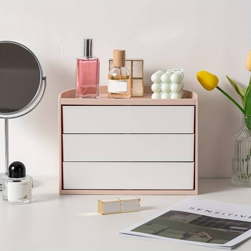 Rotating Storage Box Desktop Ins Desktop Bedroom Rotating Storage ...