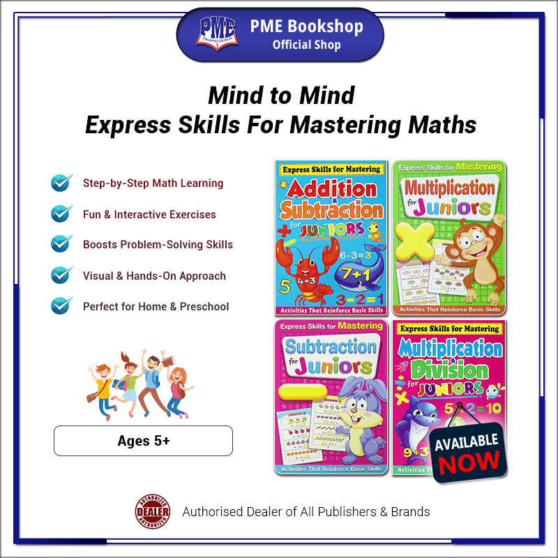 【PME Bookshop】 Mind to Mind: Express Skills for Mastering Math for ...
