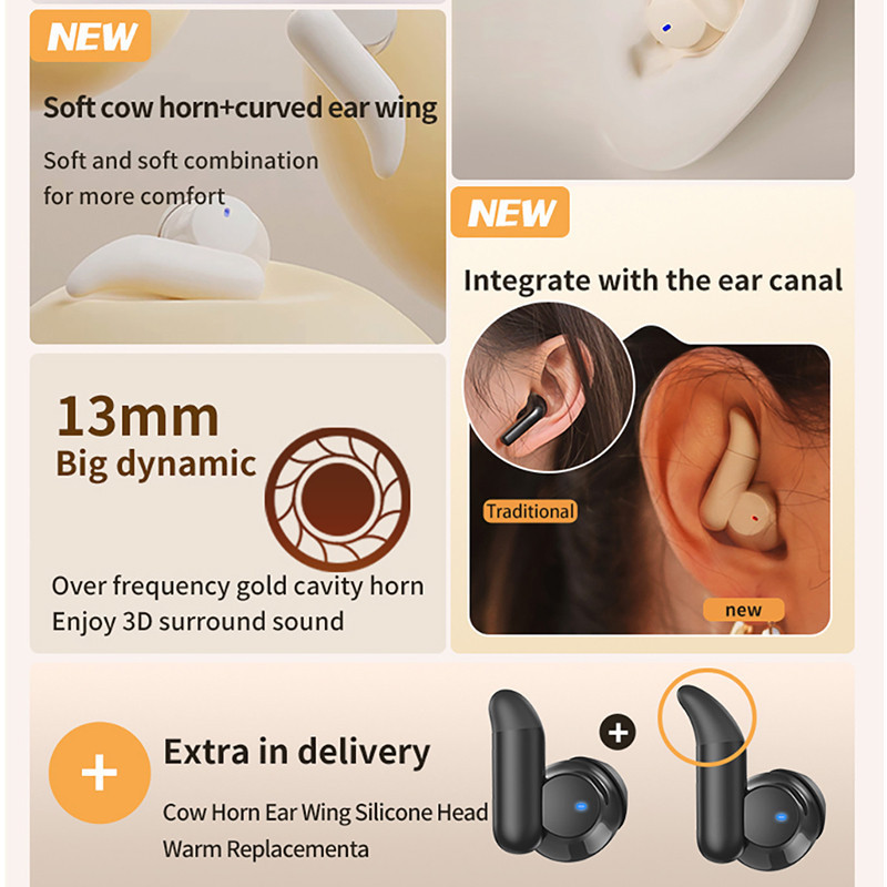 New Aigo TWS Bluetooth Earphone 13mm Dynamics Sport Wireless Stereo ...