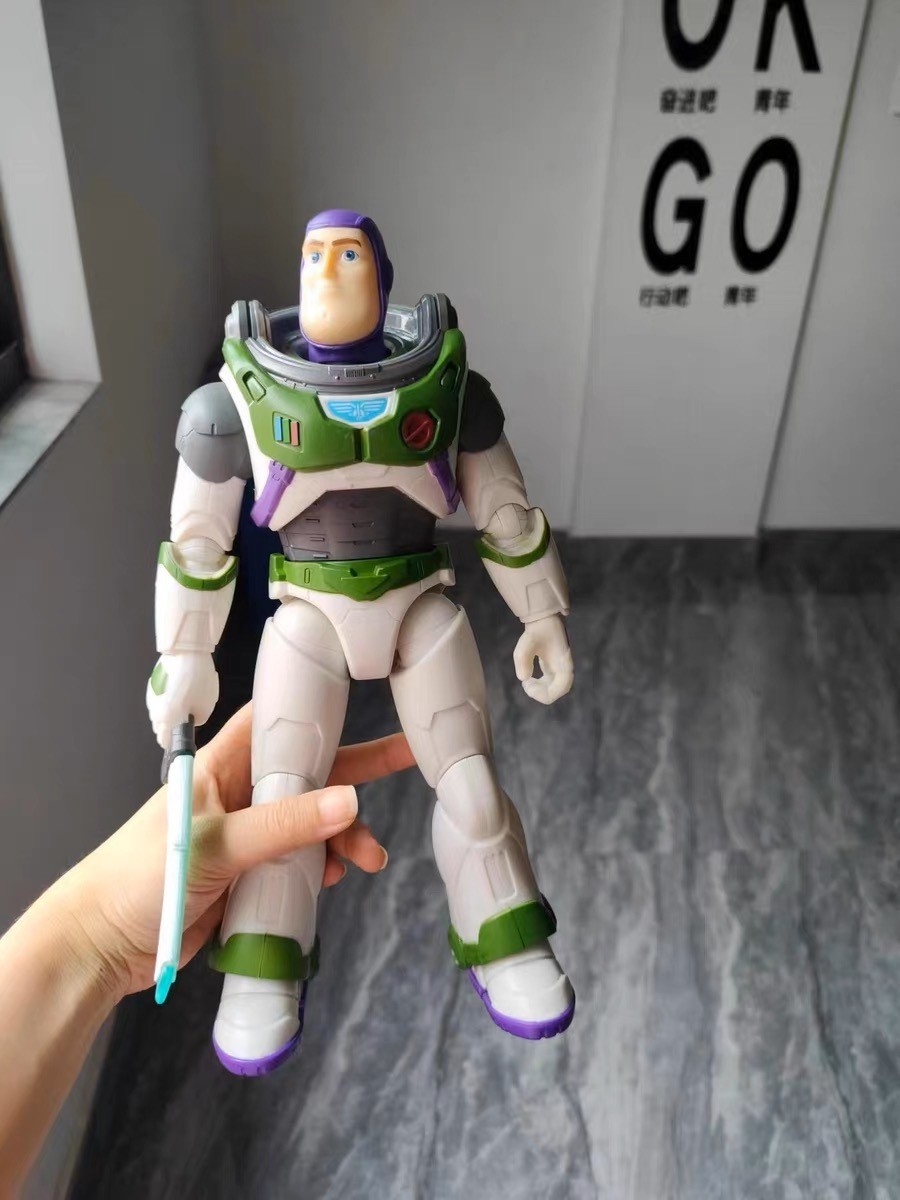 New Buzz Lightyear Electric Doll Toy Story R Us Hand-Made Sound Effects ...