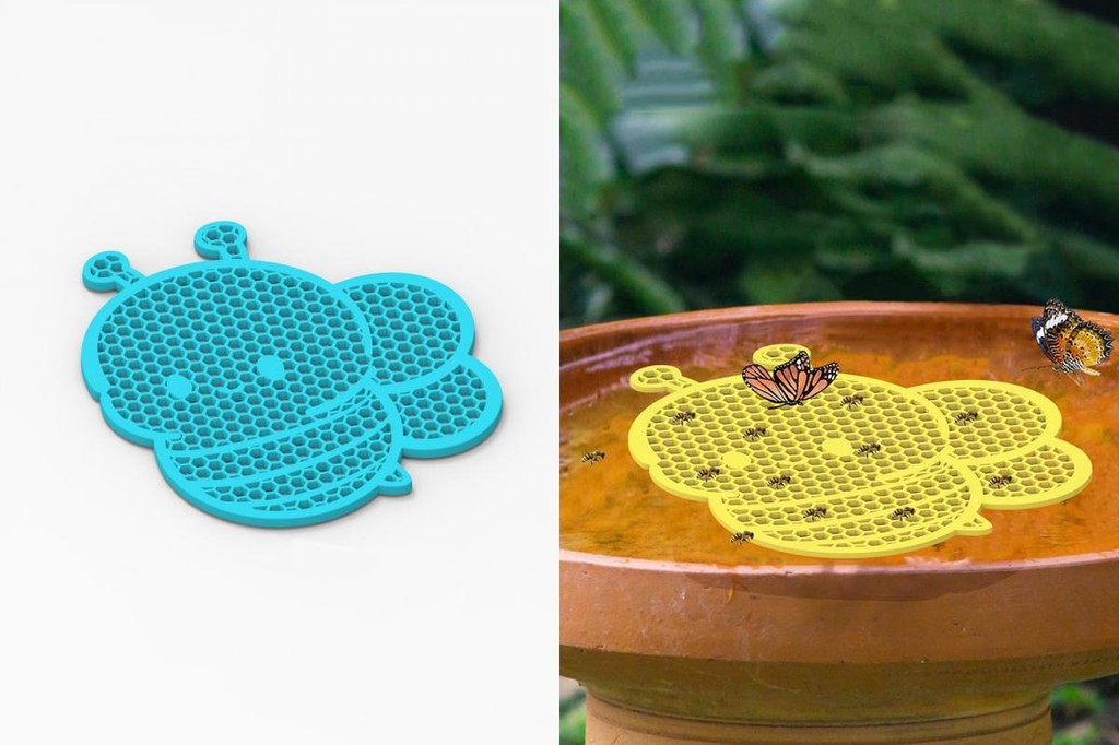 Beehive Design Water Feeder Floating Bee Water Feeder for Garden Decor ...