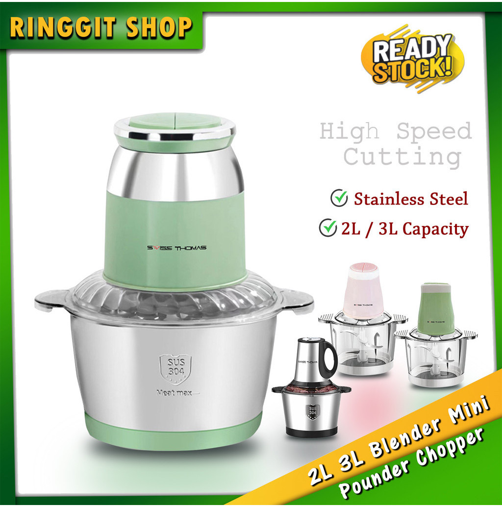 Ringgit Shop multifunction 2L 3L blender mini pounder yam pounding food ...