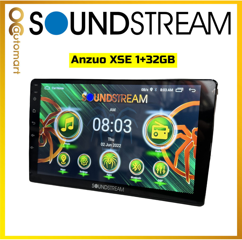[Installation Provided] Soundstream Anzuo XSE QLED Anzuo Explore Car ...