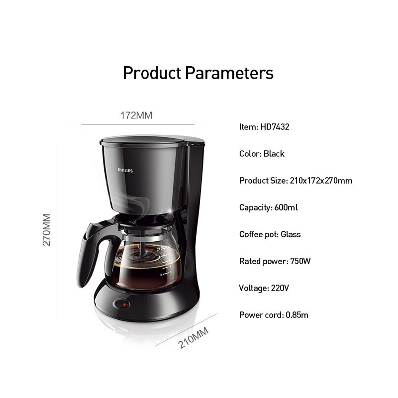 Philips Coffee Pot Coffee Maker American Coffe Pot Multi-function Pot ...