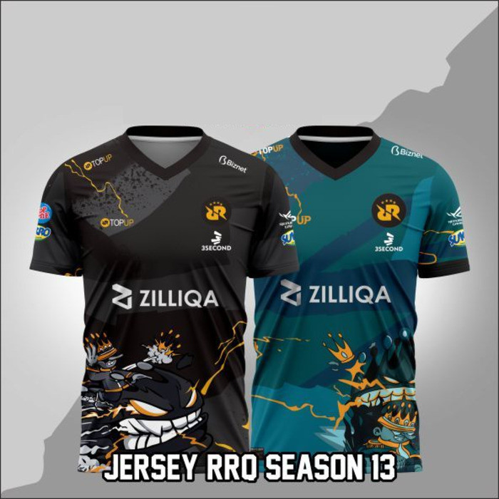 JERSEY RRQ MPL SEASON 13 2024 ( Free Custom Nickname ) | Shopee Malaysia