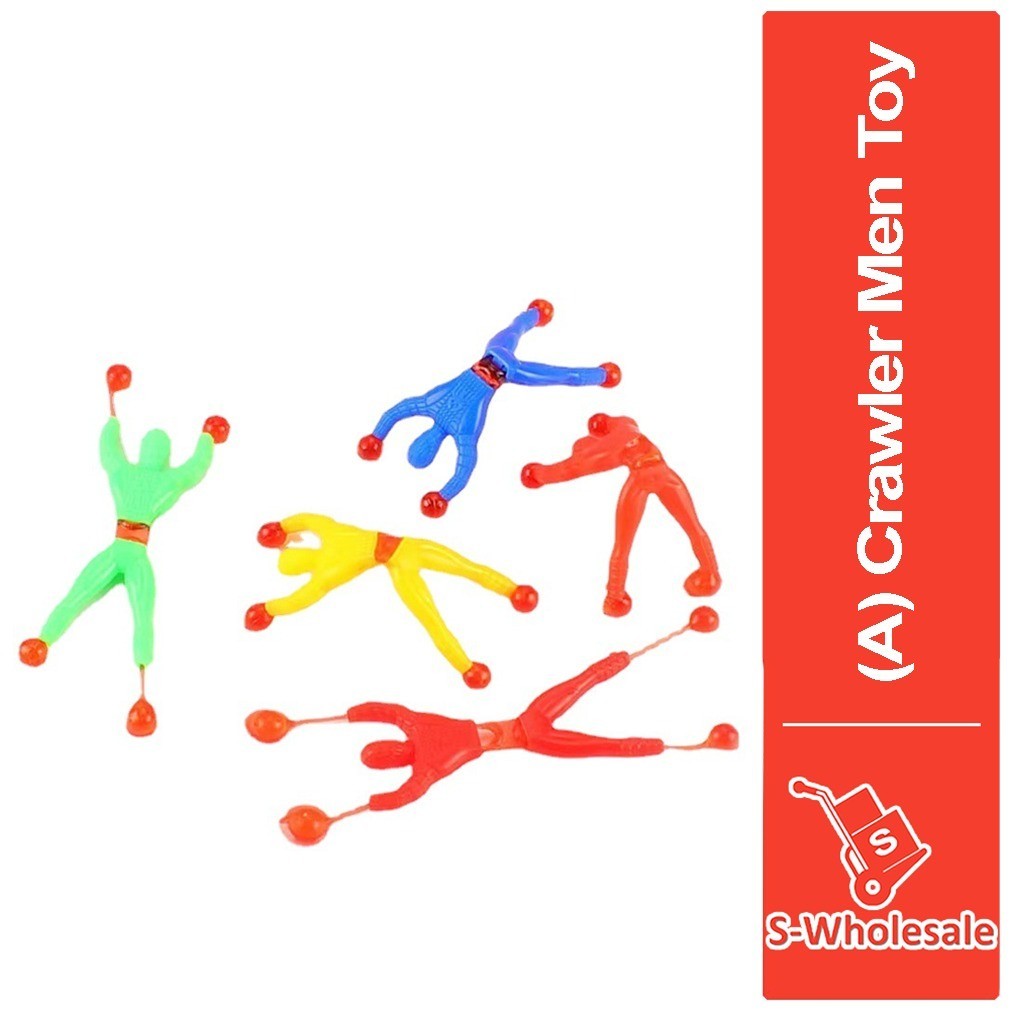 S-wholesale Toy Man Sticky Toy Wall Climbing Flexible Fun Wall Climbing ...
