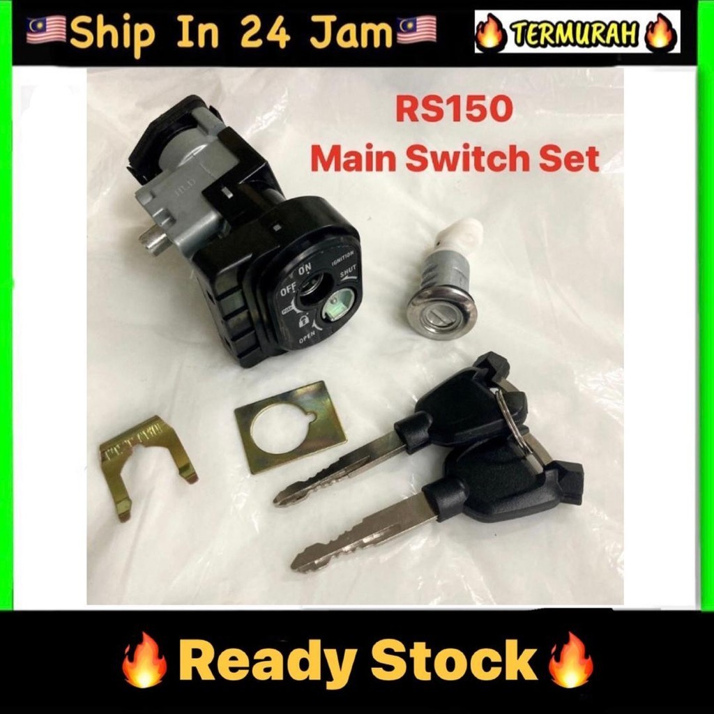 HONDA RS150 RS150R RS 150 RS 150R MAIN SWITCH SET SPECIAL KEY SET SUIS ...