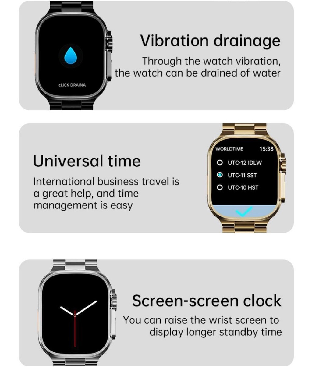 G9 Ultra Pro Brand Unisex Smart Watch High Precision GPS Positioning ...