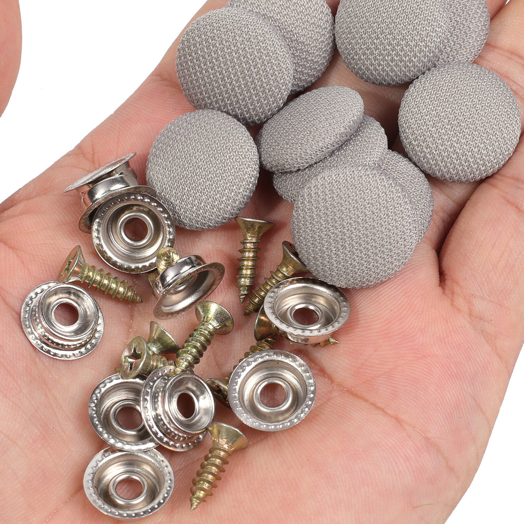 Universal Car Interior Roof Fixing Buckles Screw Kit - Headliner ...