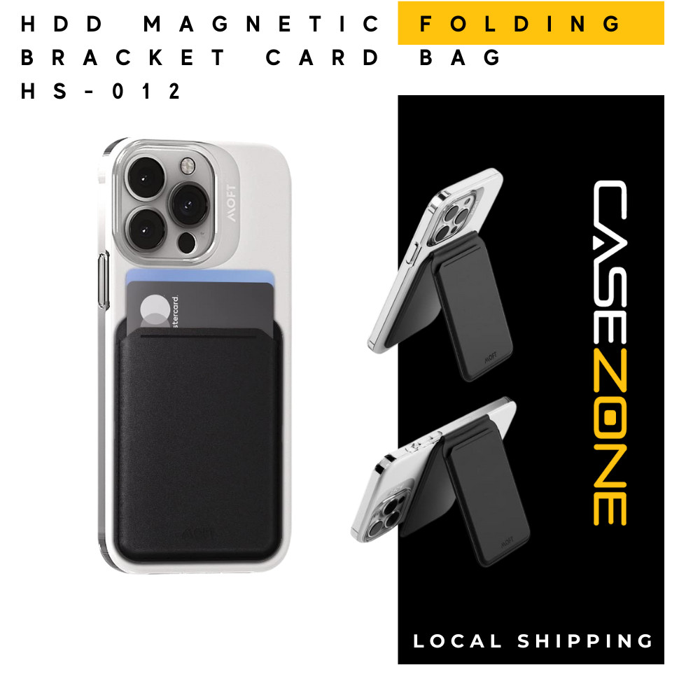 Magsafe Compatible Wallet Quick Access Card Bag Phone Stand | Shopee ...