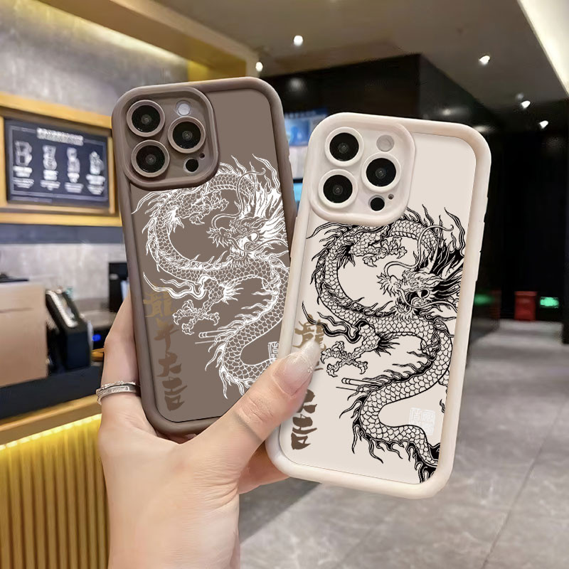 Case For Infinix Hot 50 Pro Plus / Hot 50i / Hot50 Case Luxury Dragon ...