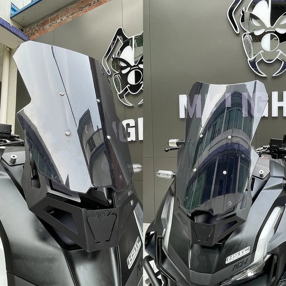PSLER For Honda ADV 160 ADV160 Windshield Visor Windscreen Wind Shield ...